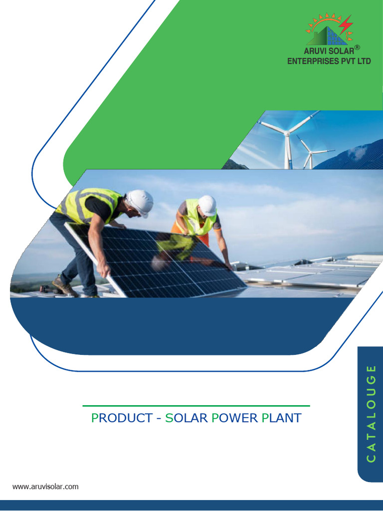 Aruvi Solar Enterprises Catalogue | PDF | Photovoltaic System | Direct Current