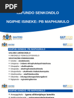 Amahlelo Ezibizo Zesixhosa | PDF