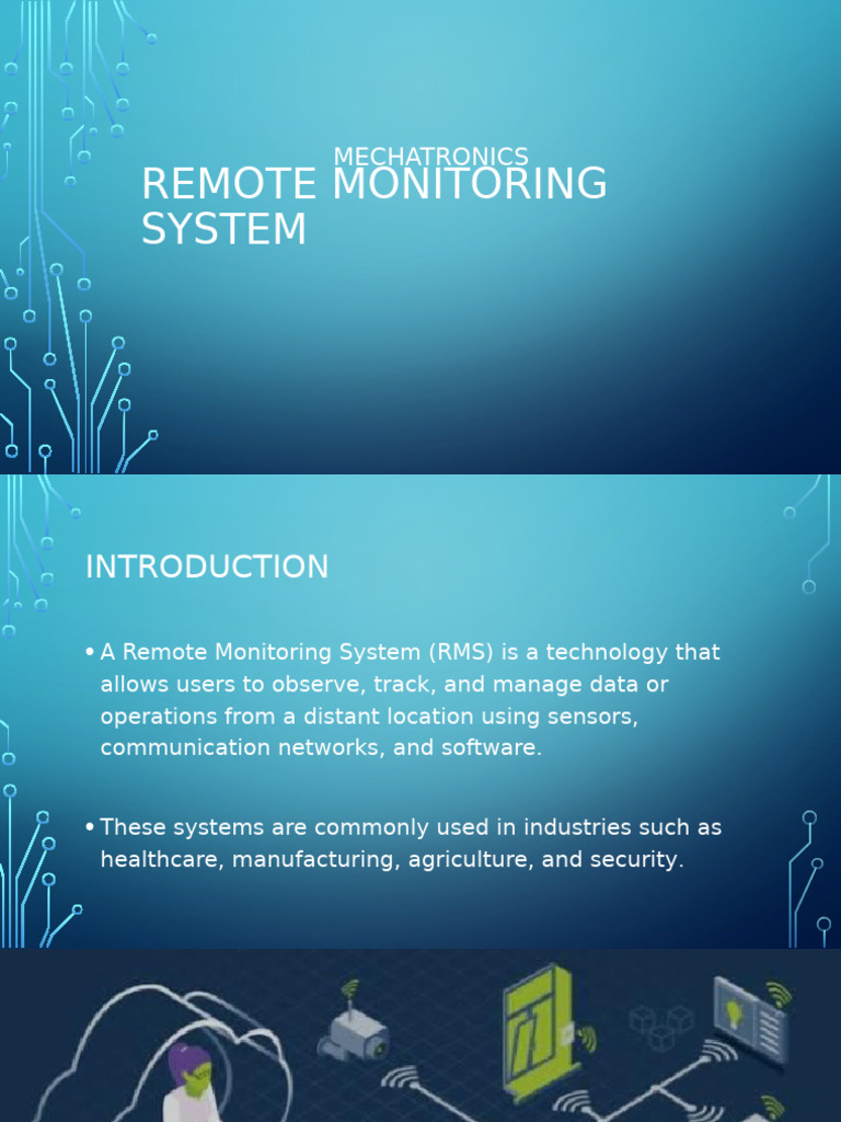 Remote Monitoring System | PDF | Internet Of Things | Computer Security