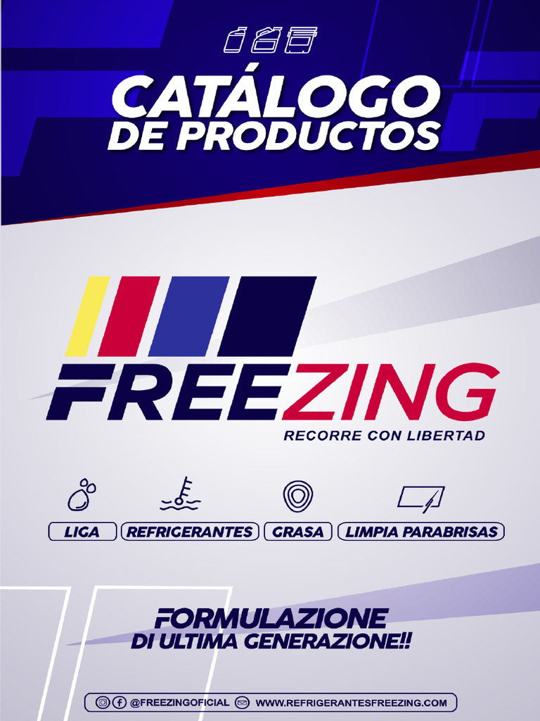 Catalogo de Productos Freezing | PDF