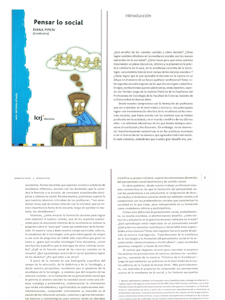 Pensar Lo Social | PDF
