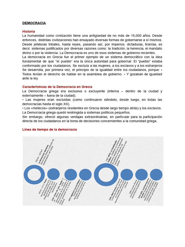 Democracia | PDF | Democracia | Ideologías políticas