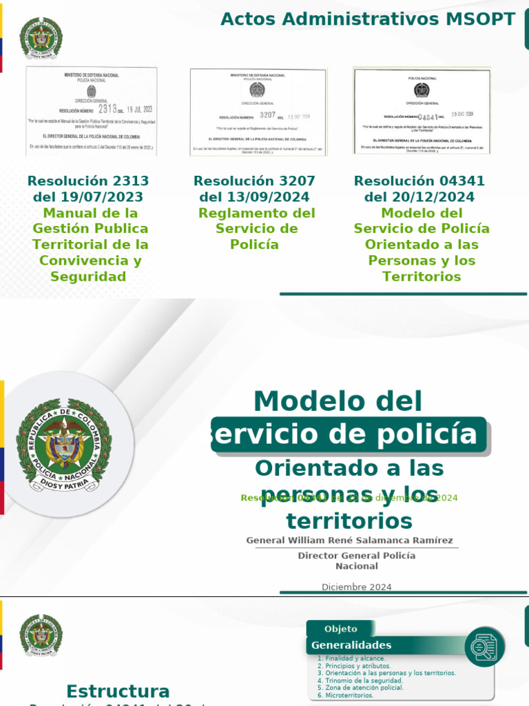 Modelo Del Servicio de Policía Final | PDF | Policía