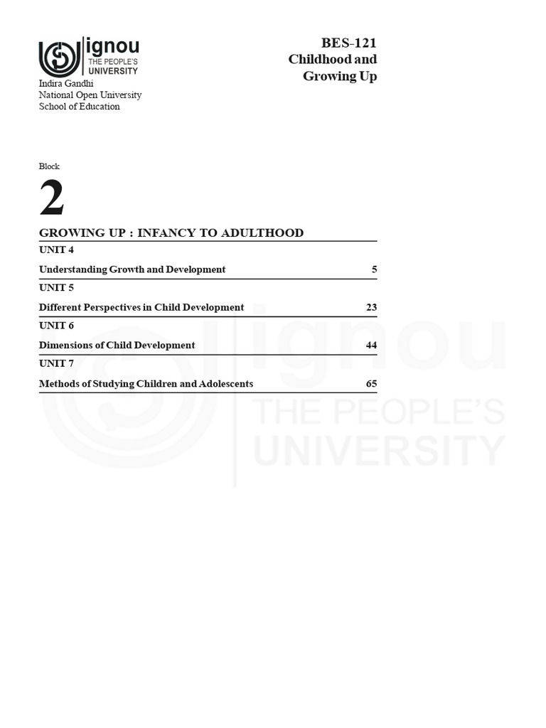 Growth and Development, Domains of Development | PDF | Developmental ...