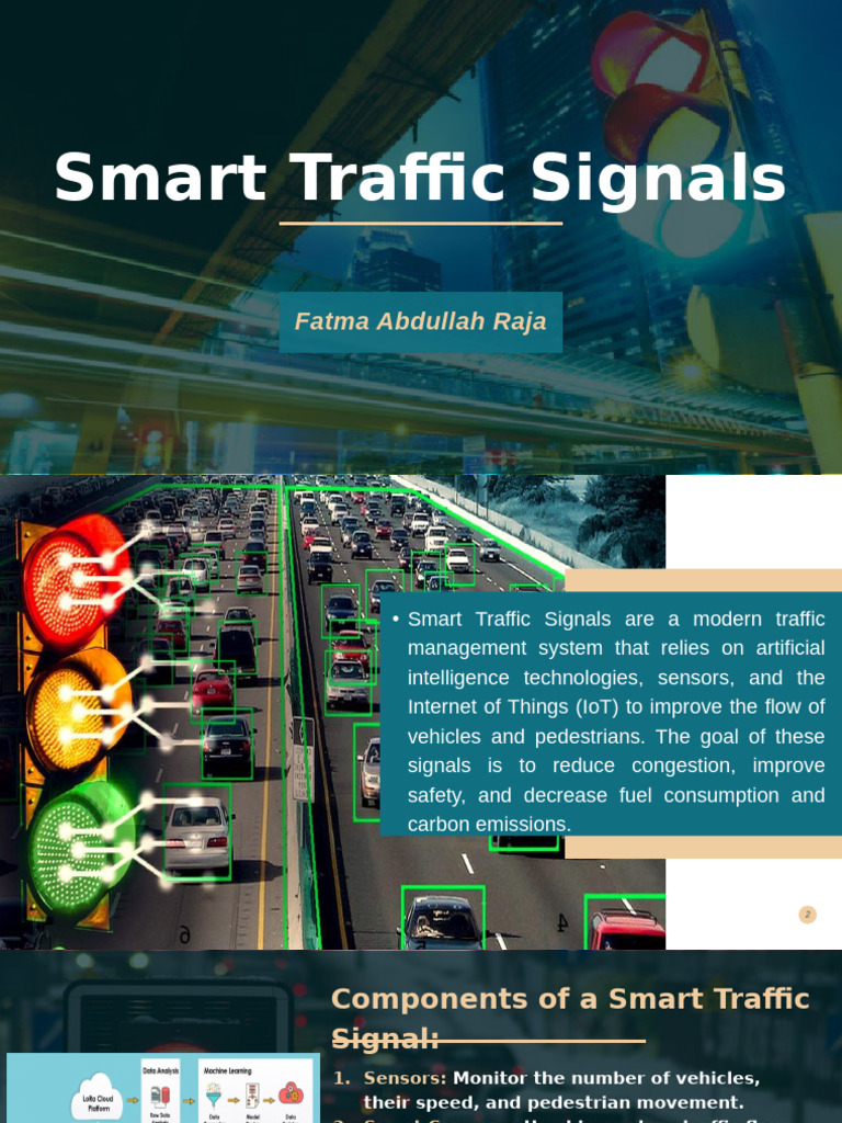 Smart Traffic Signals Overview | PDF | Traffic | Traffic Light