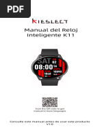 Manual Smartwatch | PDF | Reloj inteligente | Bluetooth
