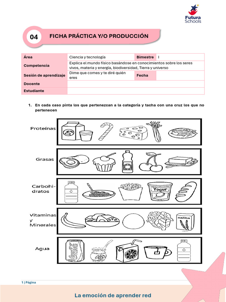 PRI-4-IB-A7CYT-S4-FPP-Dime Que Comes y Te Diré Quién Eres | PDF