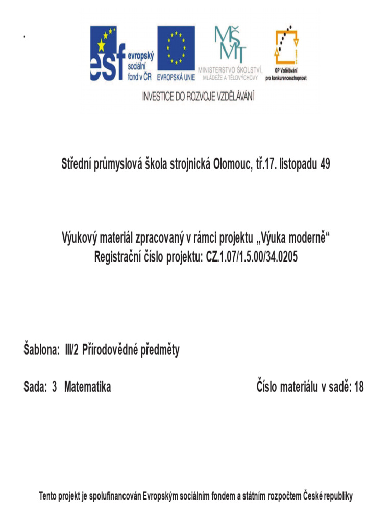 18 Gonimotricke Vzorce A Jejich Upravy Prezentace | PDF