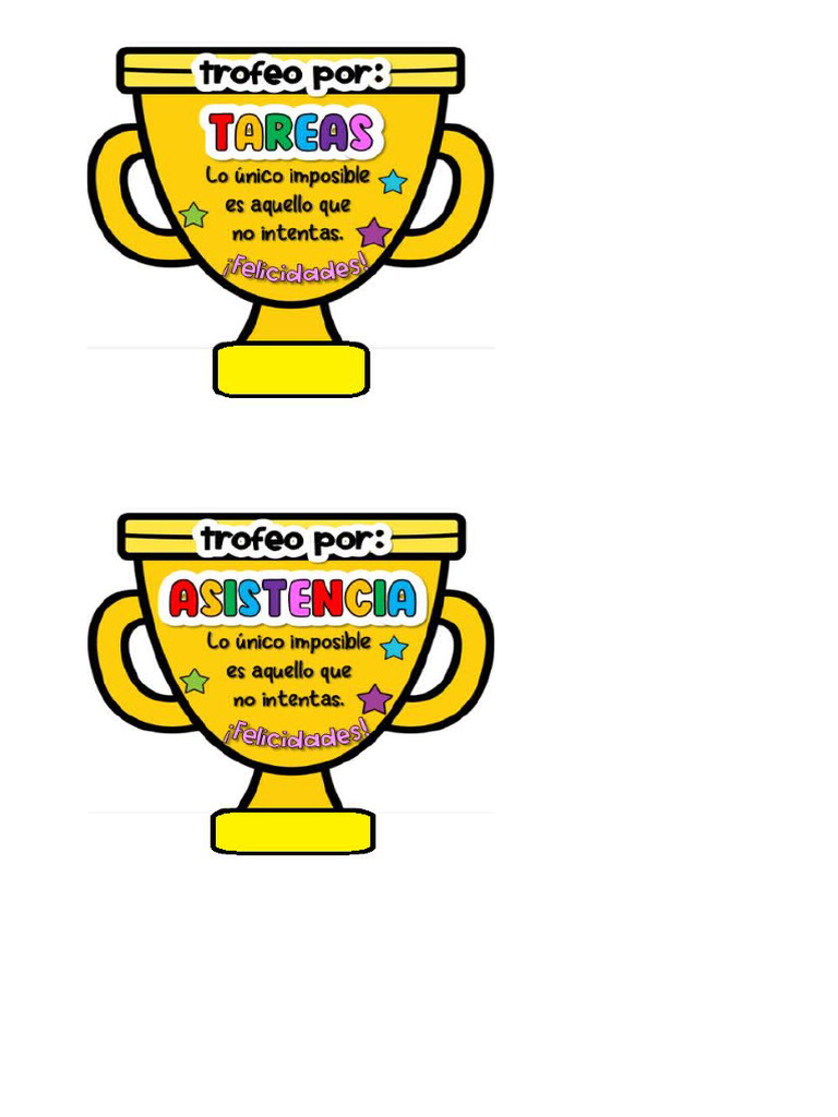 Trofeos 7D | PDF