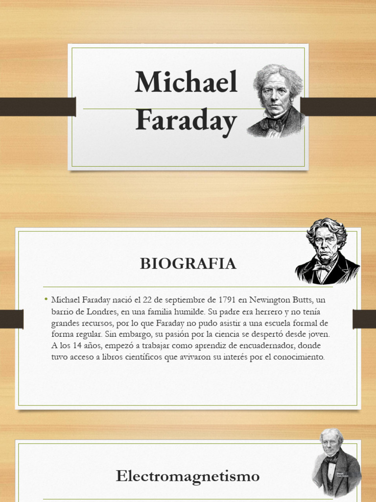 Michael Faraday | PDF