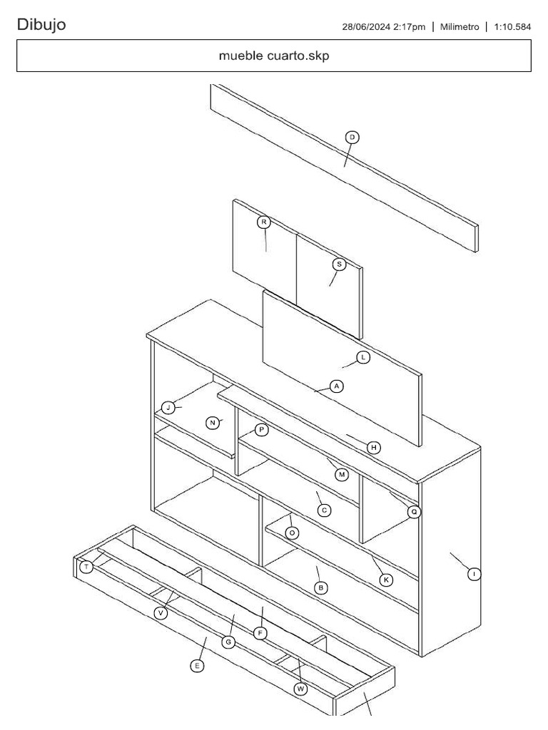 Despiece de Mueble | PDF