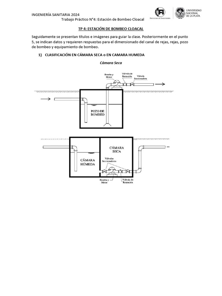 Clase Pozo Bombeo Cloacal_2024 | PDF | Gasolinera | Bomba