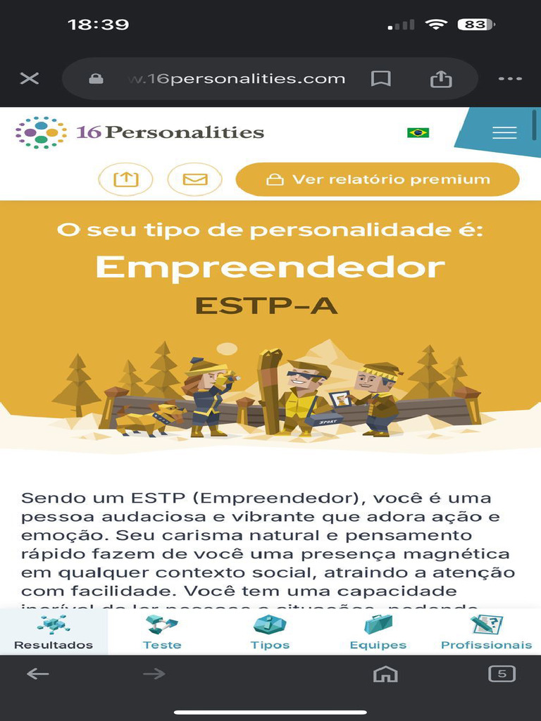 TESTE PERSONALIDADE | PDF