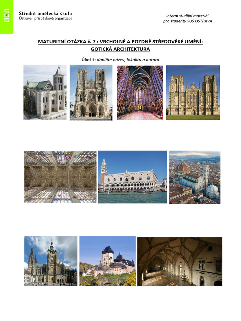 07 - Gotická Architektura | PDF