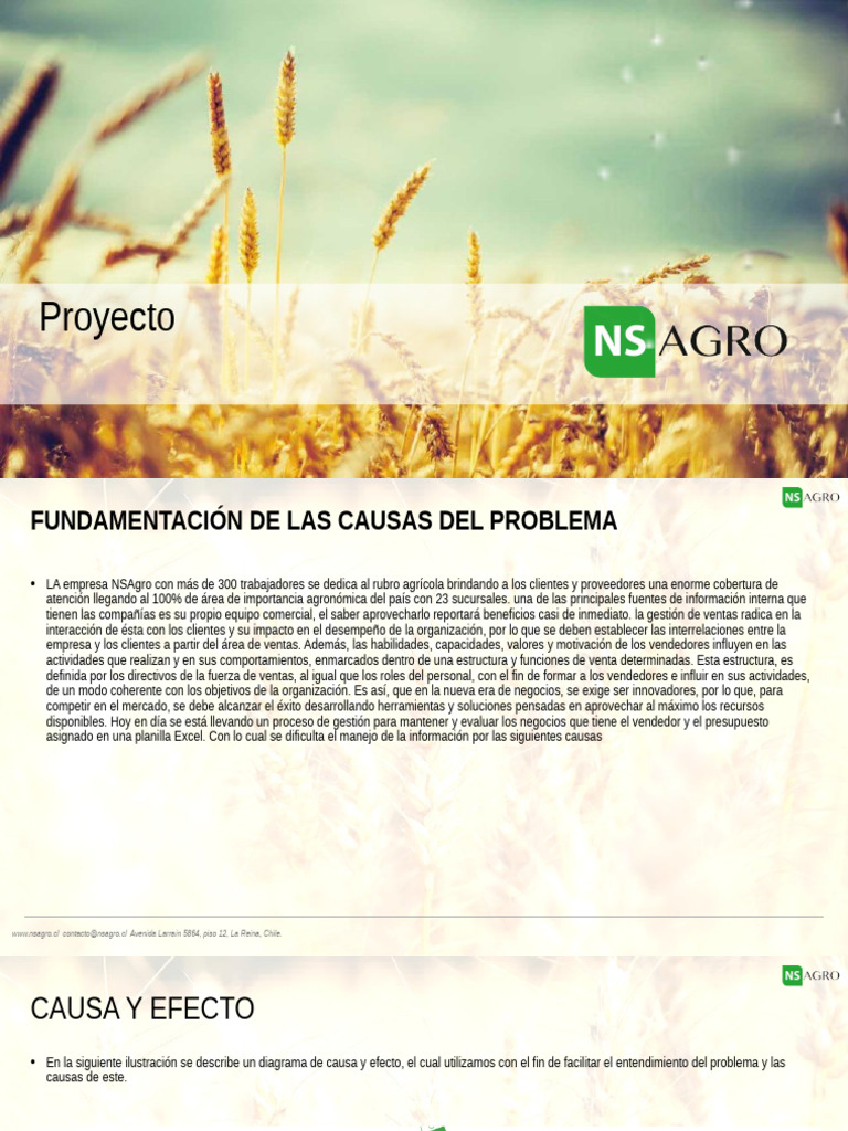 Aplicativo Web para Gestión de Ventas NSAgro | PDF | Scrum (desarrollo ...