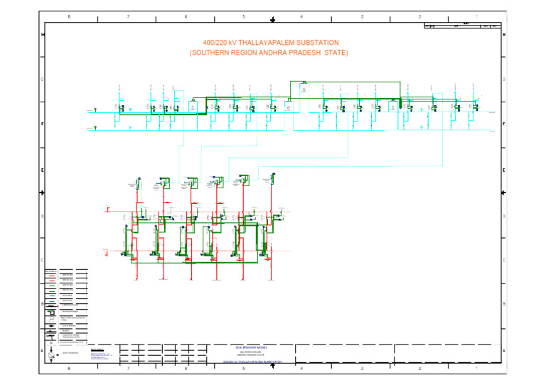 Thallayapalem SLD-Model | PDF | Electric Power | Electrical Engineering