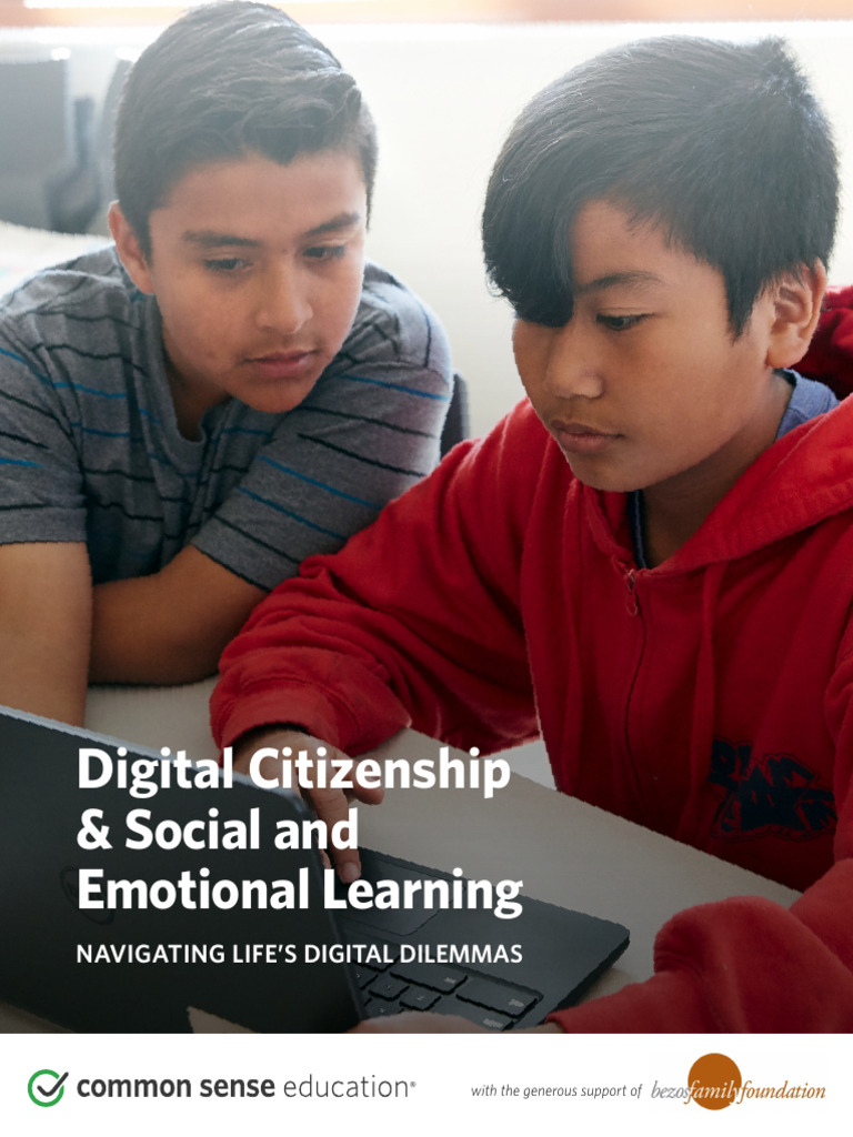 Digital Citizenship & SEL Guide | PDF | Empathy | Cyberbullying