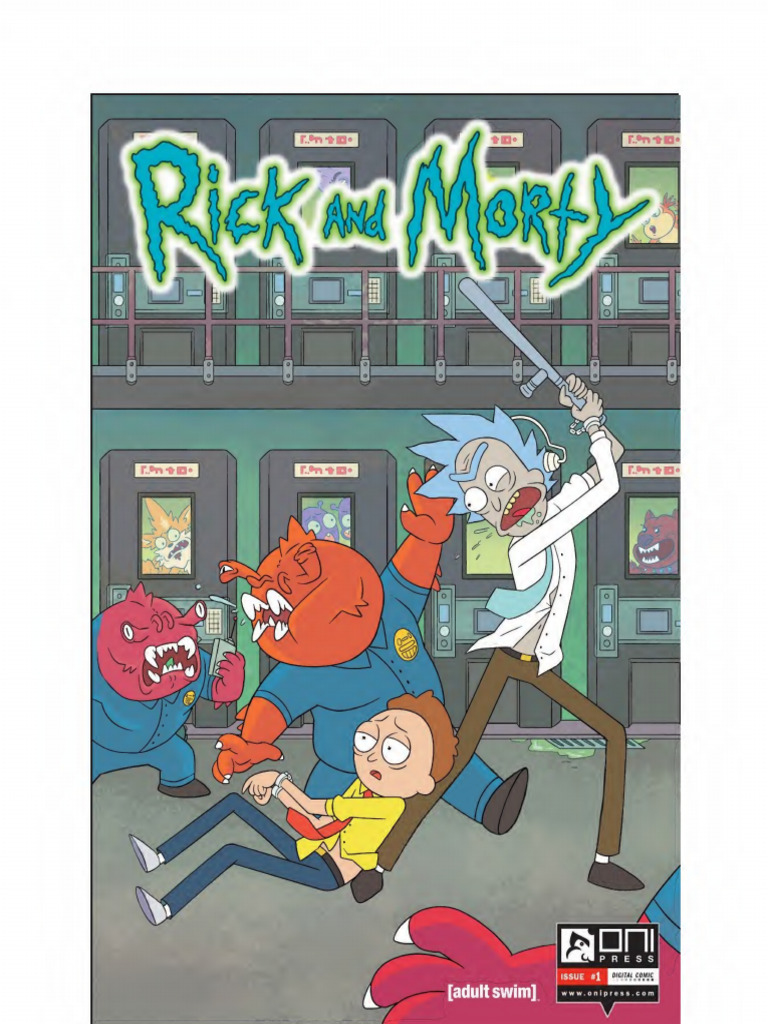 Issue 1 Rick Snd Morty_text | PDF | Comics
