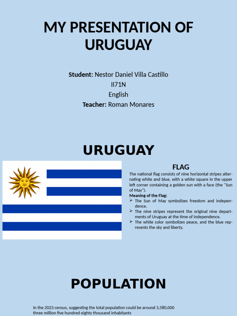 Overview of Uruguay's Culture and Economy | PDF