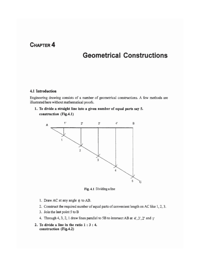 ENG 121 - Geometric Construction-1 | PDF