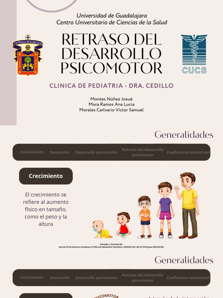 Retraso Del Desarrollo Psicomotor | PDF | Cociente de inteligencia | Epilepsia