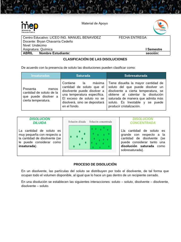 Material 2 | PDF | Solubilidad | Solvente