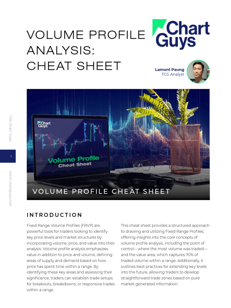 TCG VolumeProfileAnalysis CheatSheet | PDF | Business | Market (Economics)