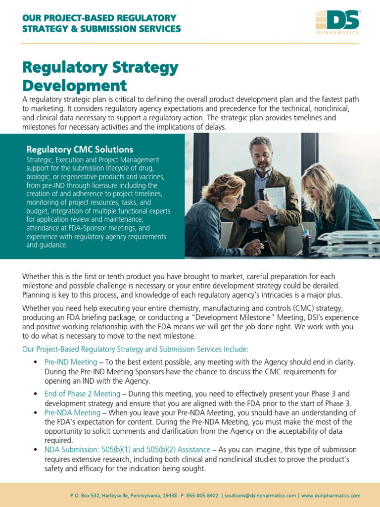 Ra 2 Regulatory Strategy Development | PDF | Drug Development | Food ...