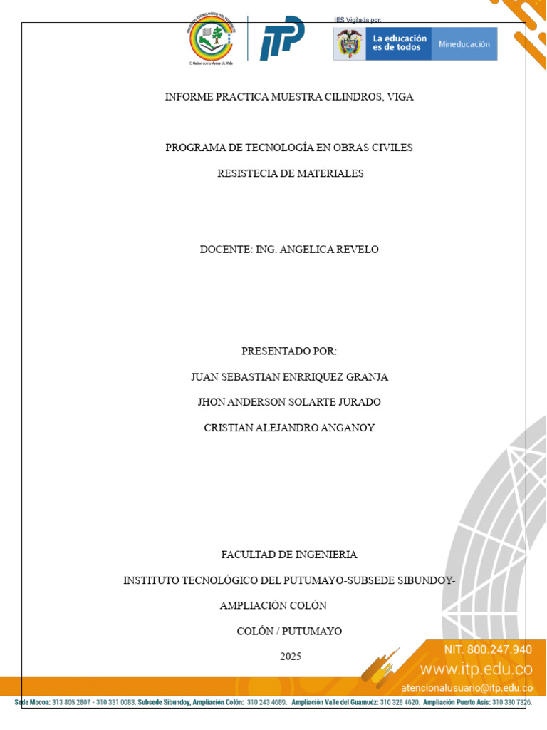 Primera Practica RM, SEBASTIAN ENRIQUEZ, CRISTIAN ANGANOY, ANDERSON ...