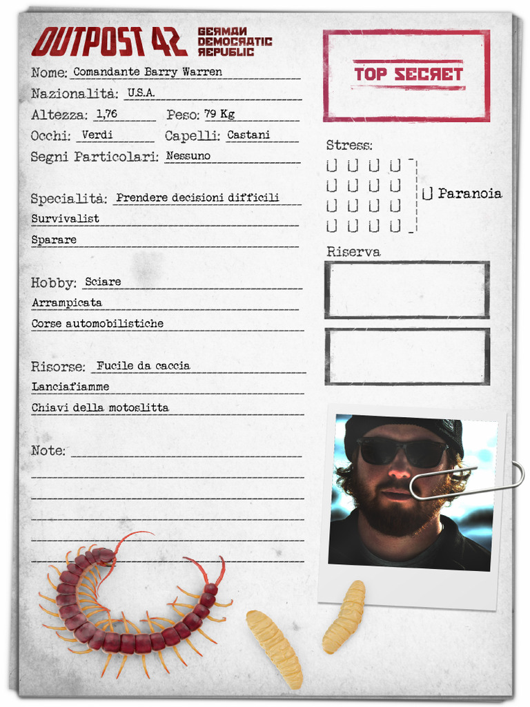 GDR_-_Outpost_42_-_Dossier_Ricercatori | PDF