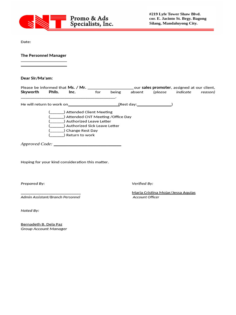 New Format - Return To Work | PDF