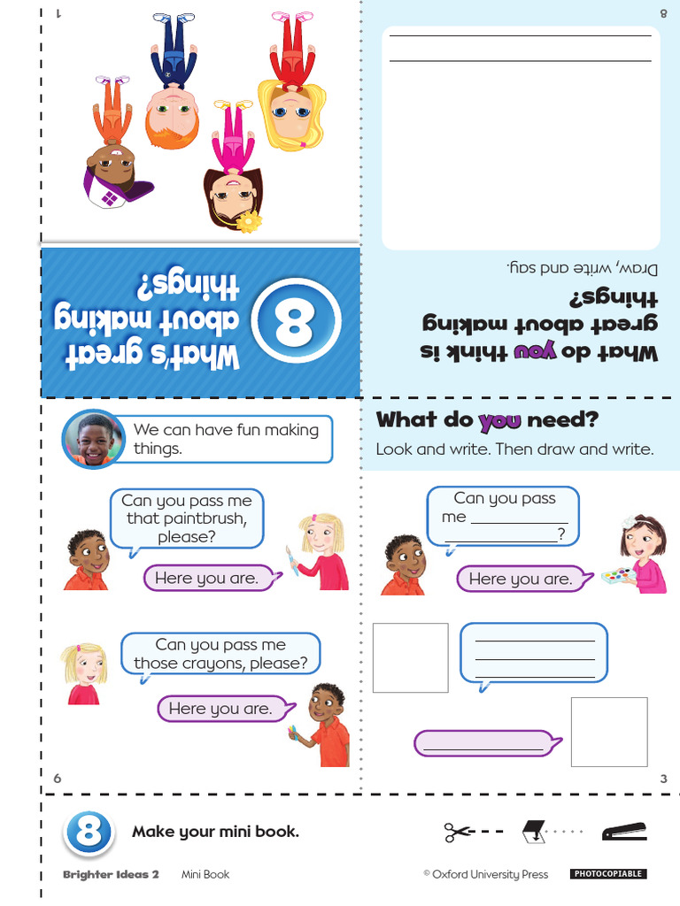 Bi - 2 Mini - Book - Worksheets | PDF