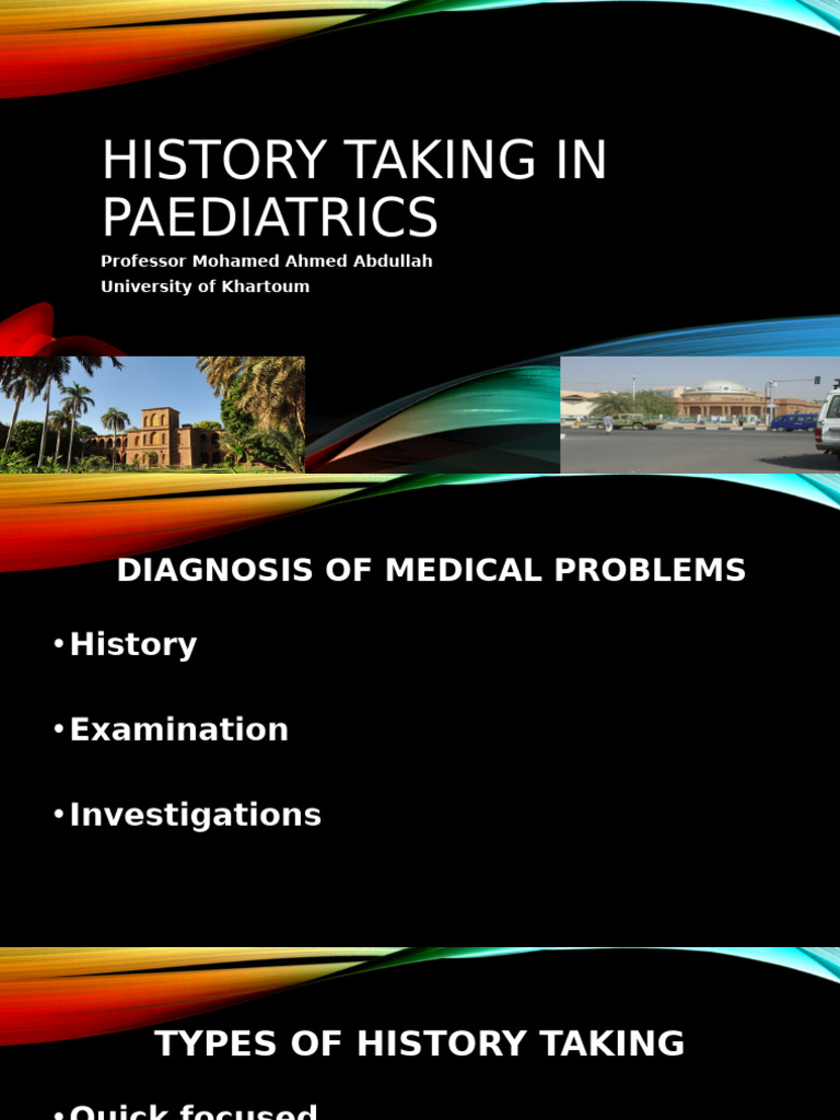 History Taking in Pediatrics | PDF | Nonverbal Communication | Empathy