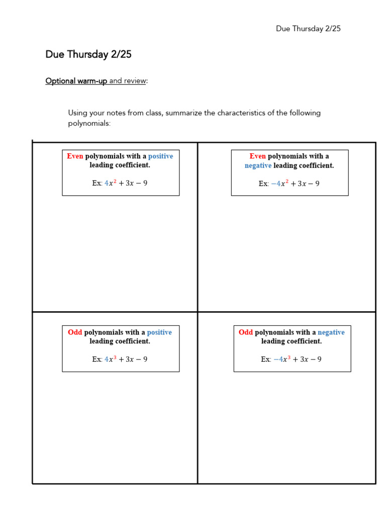 2-23 February Week Homework 3 | PDF