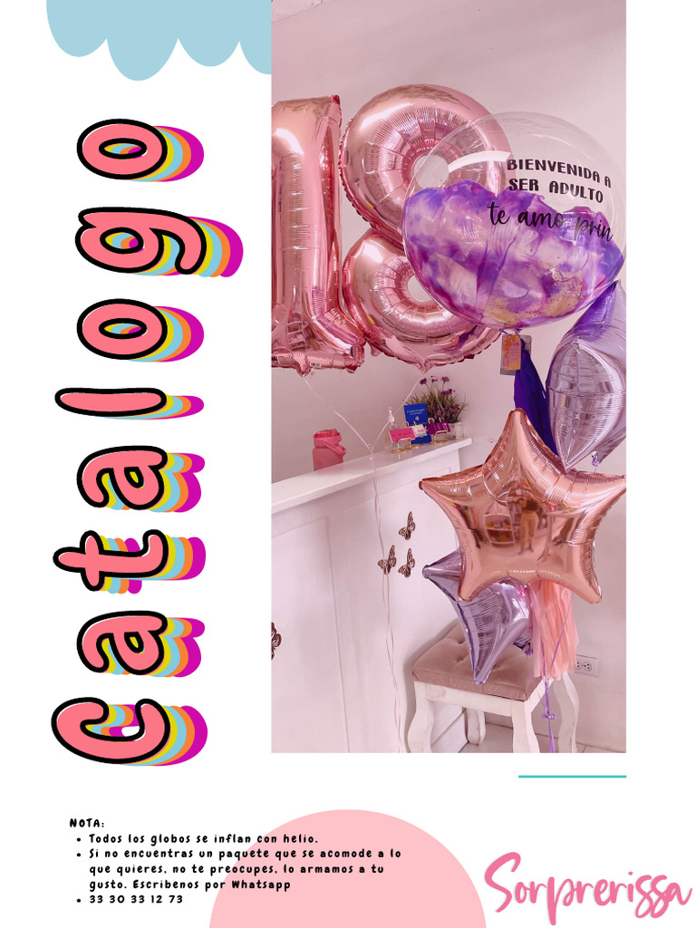 Catalogo Globos | PDF