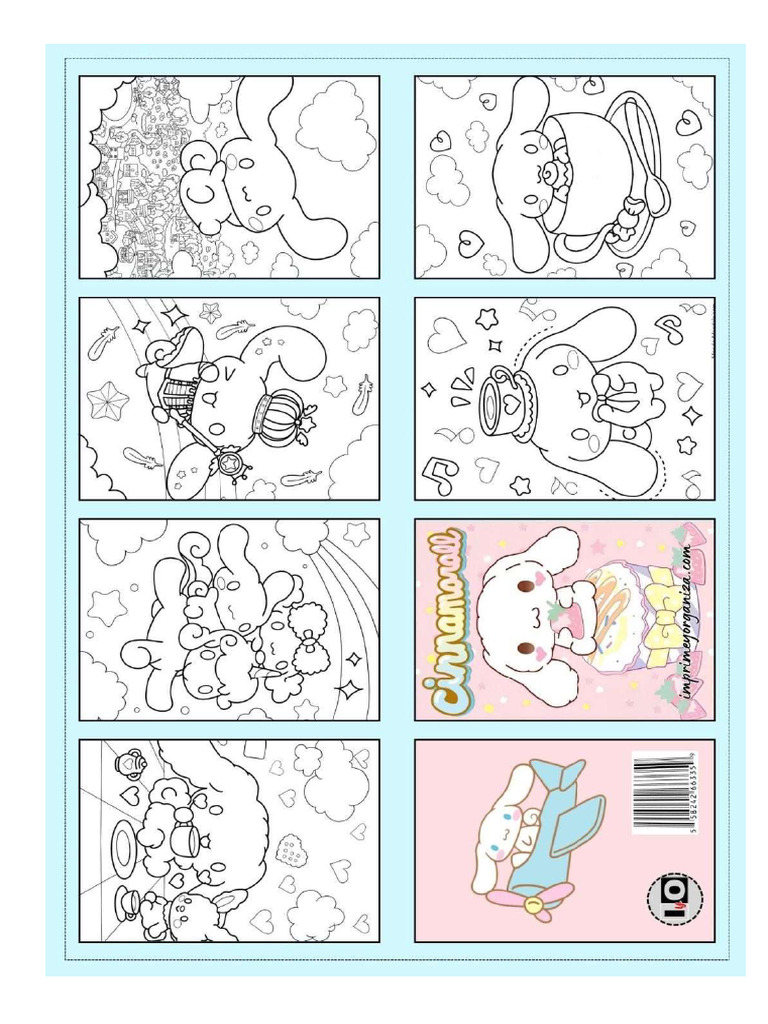 Mini Libro para Pintar | PDF