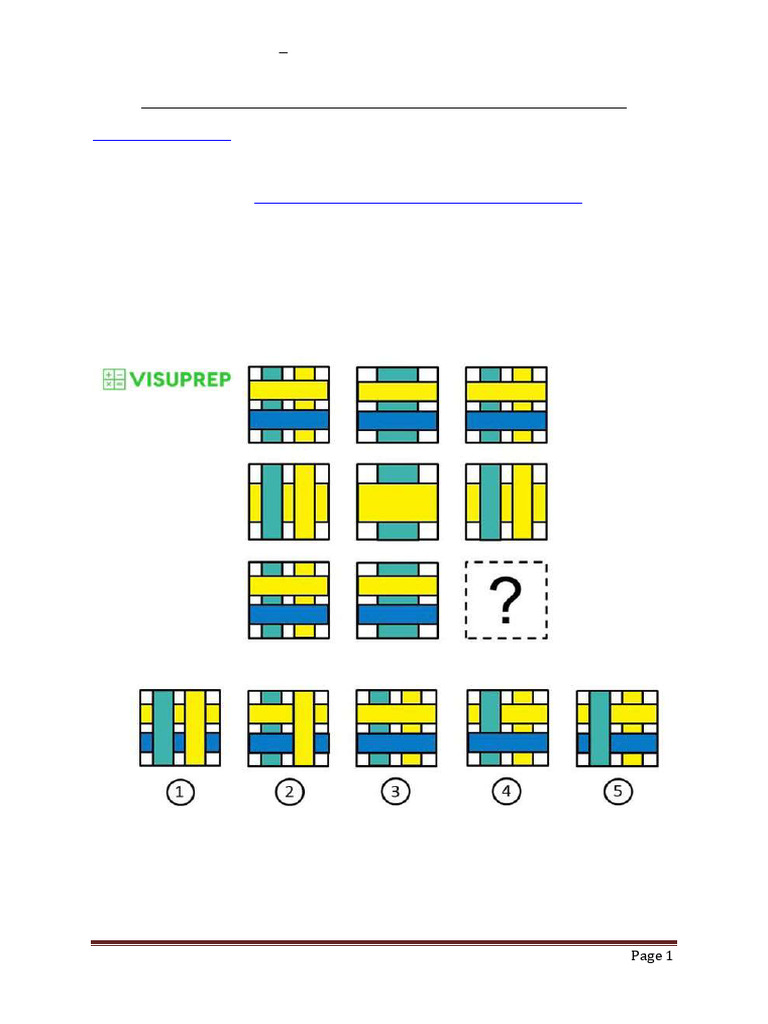 NNAT3 Grade 2 Sample Questions | PDF