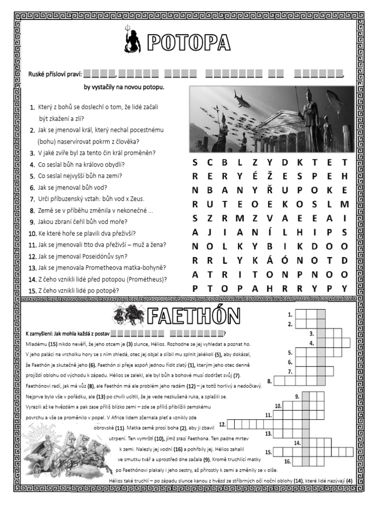 Potopa, Faethón | PDF