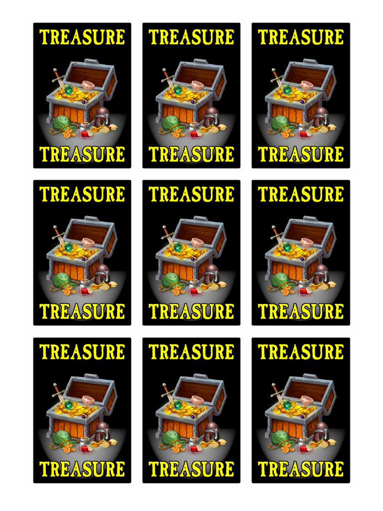 Warhammer Quest Treasure Cards Guide | PDF | Sword