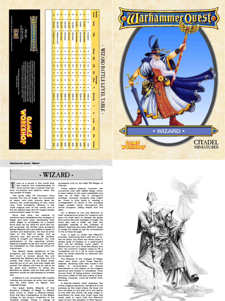 Wizard Rulebook (Rev 2.0) Booklet | PDF