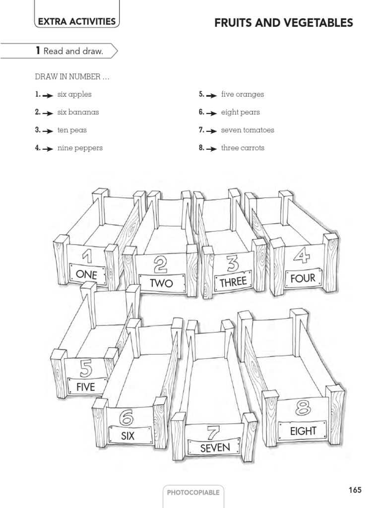 HF2 - Fruits and Vegetables | PDF