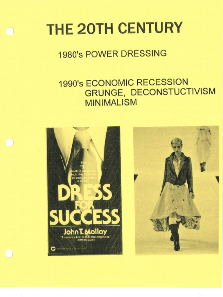 80s Power Dressing, 90s | PDF