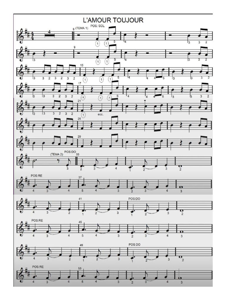 Lámour Toujours | PDF