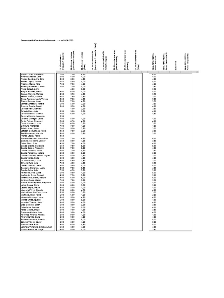 Expresión Gráfica Arquitectónica 4 | PDF