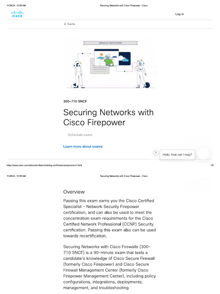 CCNP SNCF 300-710 | PDF