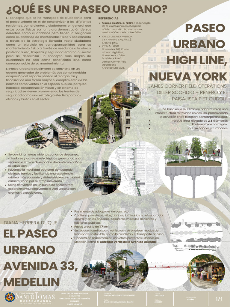¿Qué Es Un Paseo Urbano? | PDF | Transporte
