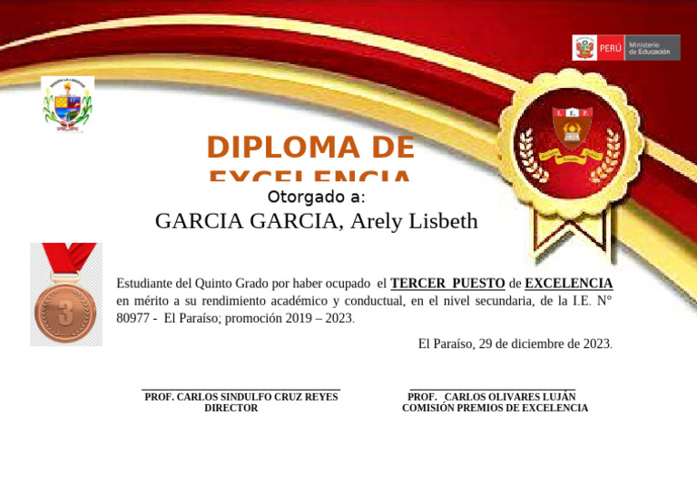 DIPLOMAS MODELOS | PDF