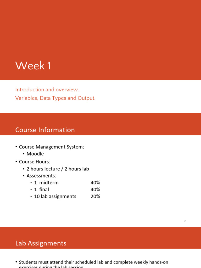Week1 | PDF | Data Type | Data Analysis