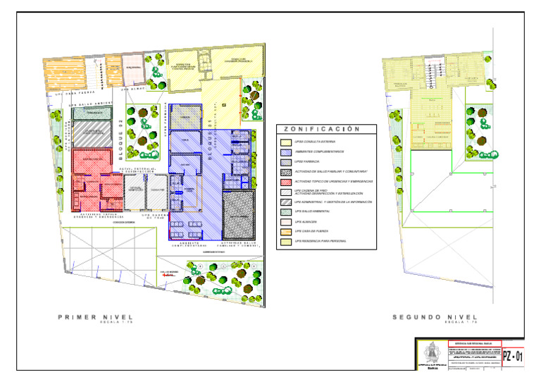 A1 - Zonificación y Flujos de Circulación-Model1 | PDF
