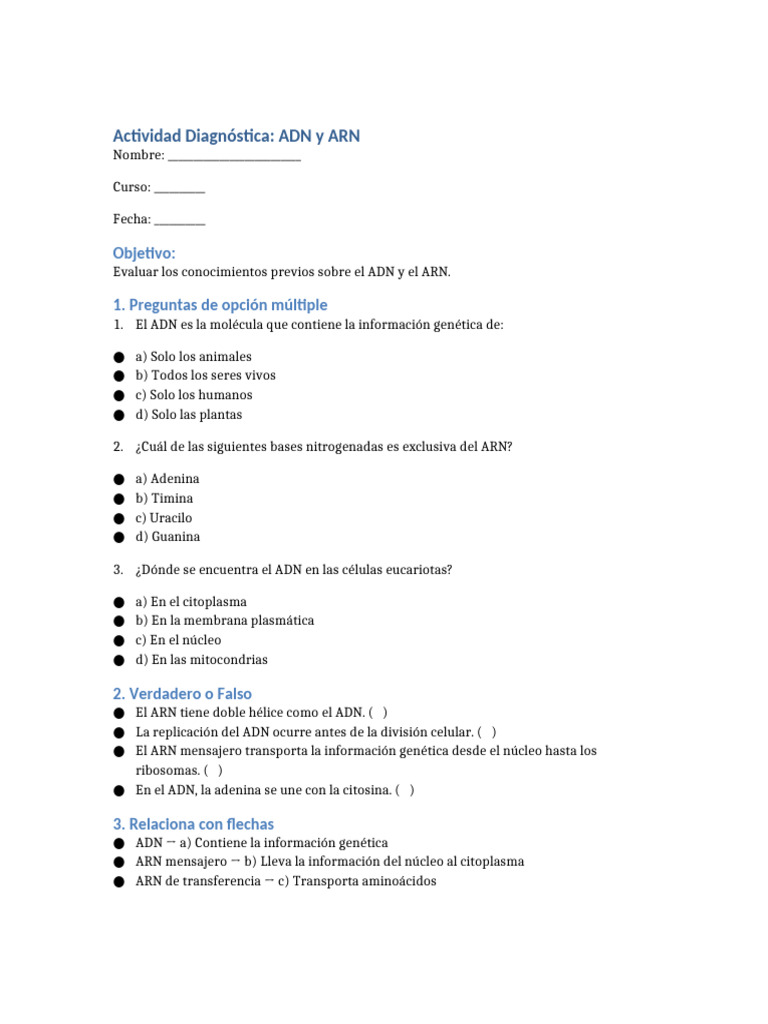 Base nitrogenada del ARN | PDF